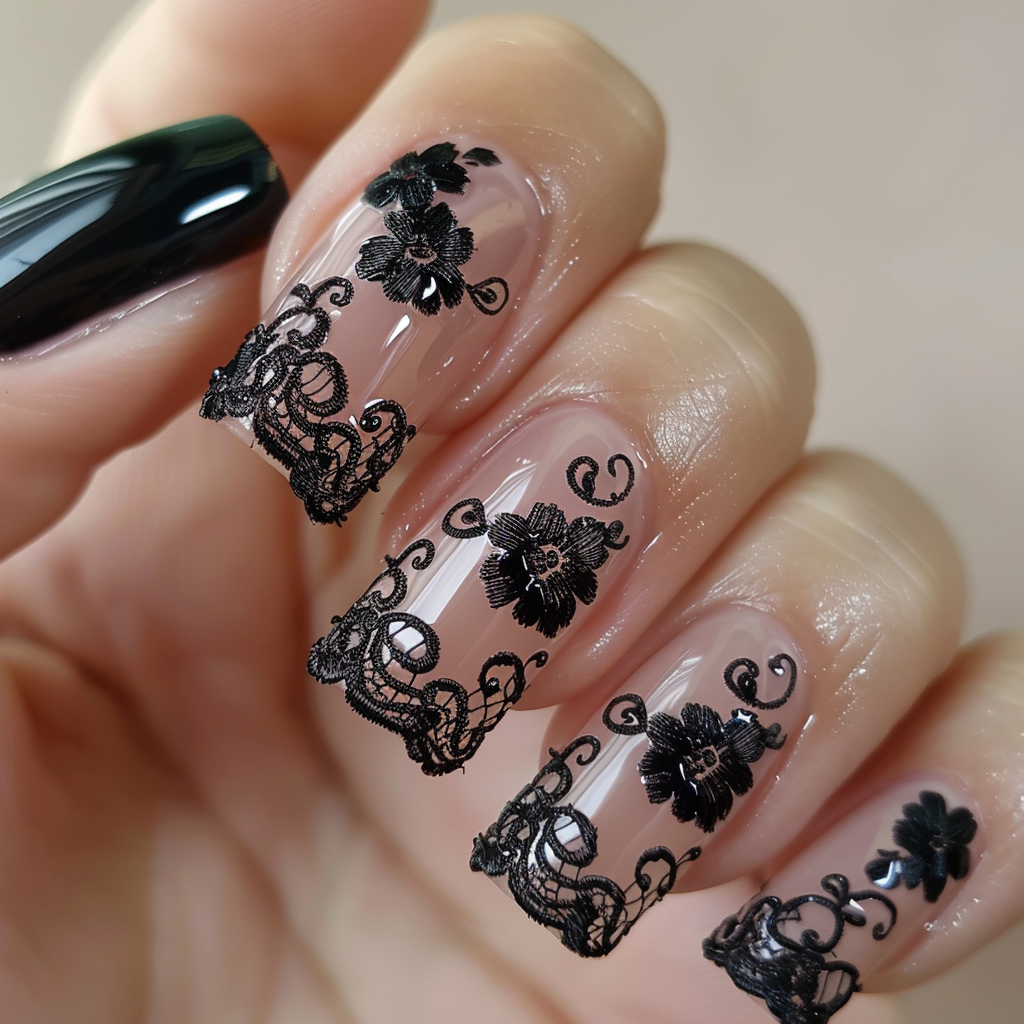 Elevate Your Look: 13 Bold Black French Tip Nail Ideas – NeedleStar
