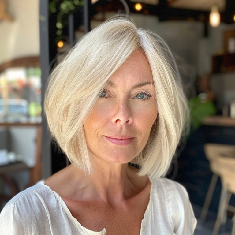 13 Stunning Long Hairstyles for a Women Over 50 – NeedleStar